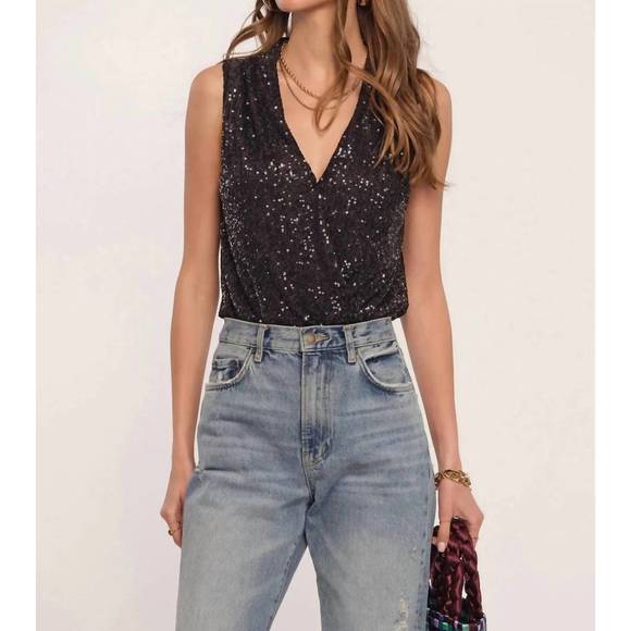 Heartloom | Tops | New Heartloom Stone Bodysuit In Black | Poshmark